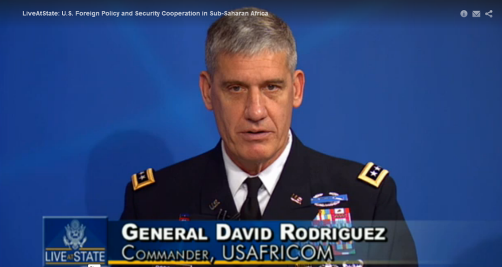 Général David Rodriguez, Commandant US AFRICAOM | CL2P